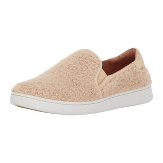 UGG Beige Slip-On Sneakers mit flachem Profil - - Shoes - Damen - Beige - 38 EU