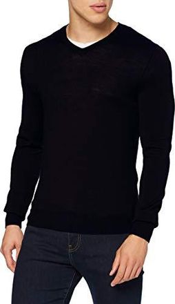 Celio SEMERIV Pullover Sweater, Navy, L Mens