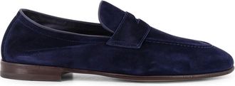 Brunello Cucinelli Homme, Chaussures, Bleu, Taille: 43 EU Mocassins plats