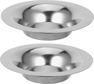 Cabilock 2 Stück Kerzenschmelzheizung Wachserhitzer Schmelzen Wachs Pot Wachs Schmelztiegel Wachsschmelze wärmeres Metall Wachsschmelztiegel zum Wachsen Wachsk