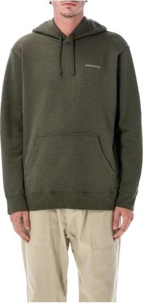 Patagonia Homme, Sweatshirts et sweats &agrave; capuche, Vert, Taille: S Sweat &agrave; capuche Logo Uprisal avec poche kangourou