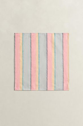 GANT Herren Gestreiftes Einstecktuch (ONE SIZE) APRICOT Rosa