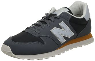 New Balance Herren 500 Sneaker, Grau Wei&szlig;, 42.5 EU