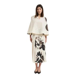 Liviana Conti Femme, Blouses et Chemises, Multicolore, Taille: 38 FR Dakota Blouse