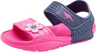 Kangaroos Unisex Kinder Kangaswim Ii Sandale, Daisy Pink Dk Navy, 27 EU