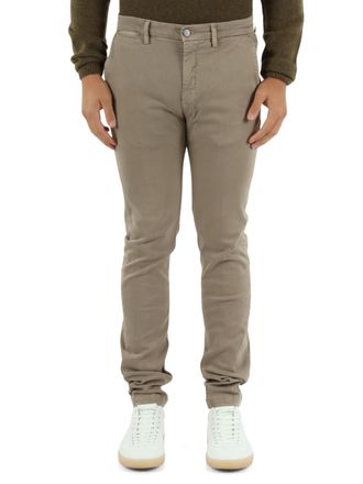 Replay Herren Chino Zeumar Slim-Fit Hyperflex X-Lite mit Stretch, Braun (Sand 020-1), 30W / 30L