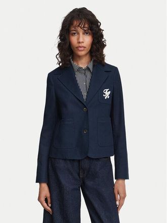 Tommy Hilfiger Sakko Dressing WW0WW50146 Dunkelblau Regular Fit