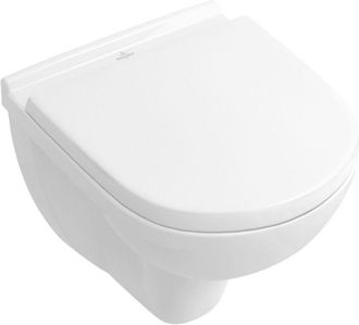 Villeroy & Boch Combi-Pack Villeroy & Boch O.Novo Wand-Tiefsp&uuml;l-WC compact & WC-Sitz Softclose, wei&szlig; - 5688H101