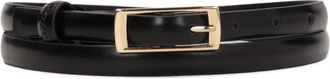 Kazar Schmaler Lederg&uuml;rtel - - Accessories - Damen - Schwarzk - 100 CM
