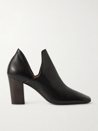 Christophe Lemaire Dorsay Pumps Aus Leder - Schwarz
