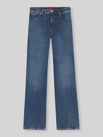 HUGO BOSS Wide Leg Jeans aus Baumwoll-Mix Modell GORINNE