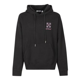 Off-white Homme, Sweatshirts et sweats &agrave; capuche, Noir, Taille: M Small Arrow Skate Sweat &agrave; capuche