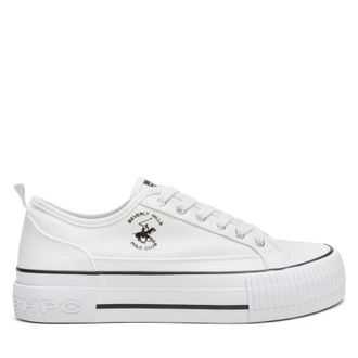 Beverly Hills Polo Club Sneakers aus Stoff Beverly Hills Polo Club CEOWB-V12-842 Wei&szlig;