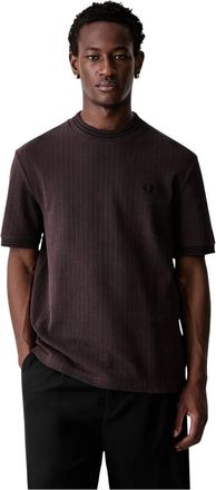 Fred Perry Homme, Tops, Rouge, Taille: S T-Chemises