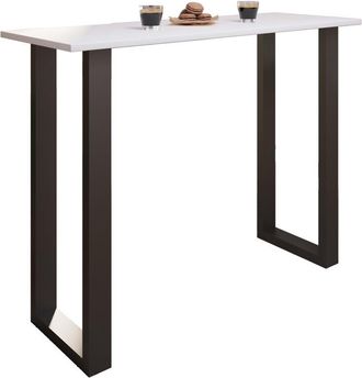 ebuy24 Espèces Xona h. 102 x l. 140 x p. 50 cm Noir/Blanc