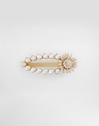 Dolce & Gabbana Re Edition Hair Clip - Frau Bijoux Kristall Metall Onesize