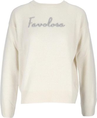 MC2 Saint Barth Rundhals-Pullover - - Knitwear - Herren - Wei&szlig; - XS