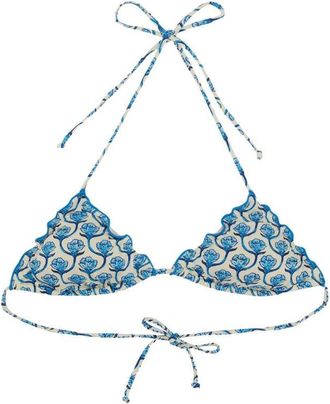 MC2 Saint Barth Sagittarius Bikini Top - Blue