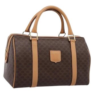 Celine Sac Boston Pre-owned - Femme - Pre-owned - Brun - Taille: ONE Size