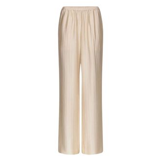 Loulou Studio Damen, Hosen, Beige, MGr&ouml;&szlig;e