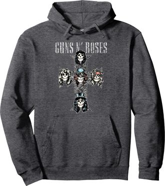 Guns n' Roses Vintage-Kreuz Pullover Hoodie