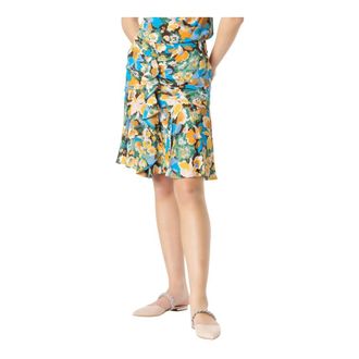 M Missoni Kurzer Rock-Narzissen-Druck - - Skirts - Damen - Gr&uuml;n - XS