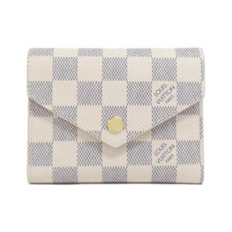 Louis Vuitton Pre-owned Portefeuille Victorine Damier Azur Wallet - - Pre-owned - Damen - Beige - ONE SIZE