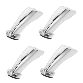 Valiclud Metall M&ouml;belf&uuml;&szlig;e 4 St&uuml;ck 4.5 Zoll Kratzfeste Schrankbeine F&uuml;r Couchtisch Und Sofa Mit Bodenschonender Unterseite