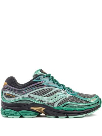 Saucony Progrid Omni 9 Green Glowaconstrictor Sneakers - Gold
