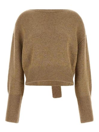 Ermanno Scervino Rundhalspullover - Beige