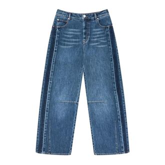 Munthe Gerades Jeans - - Jeans - Damen - Blau - L