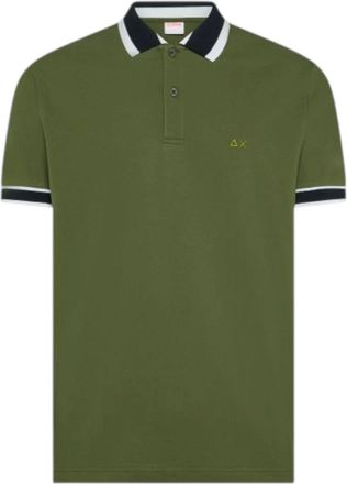 Sun 68 Homme, Tops, Vert, Taille: 2XL Polo Chemises