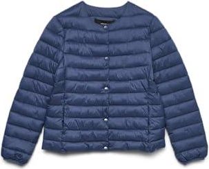 Vero Moda Vero Moda Short Jacket Vmdixi Veste Courte Ent, Bleu Jeans fonc&eacute;, x_l Femmes