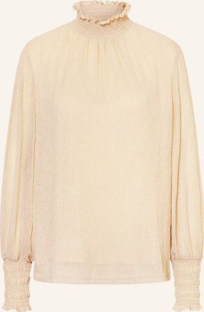 Mos Mosh Mos Mosh Blusenshirt Mmximena Mit Glitzergarn gold