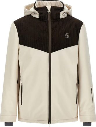 Brunello Cucinelli Herren, Jacken, Wei&szlig;, MGr&ouml;&szlig;e