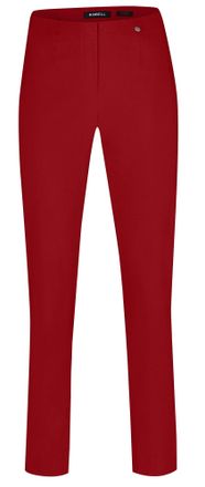 Robell Style Marie - Stoffhose Damen high Waist - Damenhose Power Stretch - Bengaline Stoff Hose mit Schlitz am Saum - Bitte eine Gr&ouml;&szlig;e Kleiner bestellen - R
