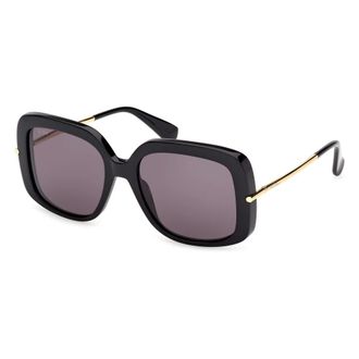 Max Mara Lunettes de soleil Mm0195 - unisex - Accessoires - Noir - Taille: 55 MM