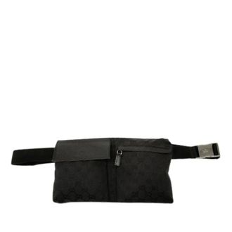 Gucci Pre-owned GG Canvas Double Pocket - - Pre-owned - Damen - Schwarzk - ONE SIZE