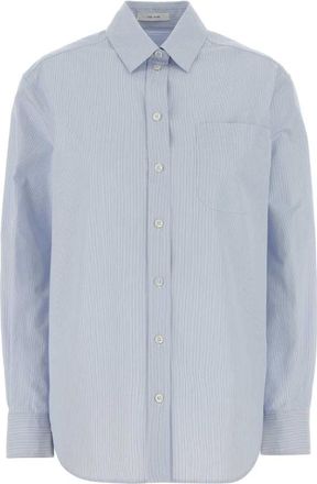 The Row Chemise Gavina - Femme - Blouses et Chemises - Bleu - Taille: 36 FR