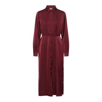 Kaffe Kleider - - Dresses - Damen - Braun - M