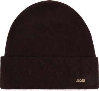 HUGO BOSS M&uuml;tze BOSS Laris 50569784 Dunkelbraun