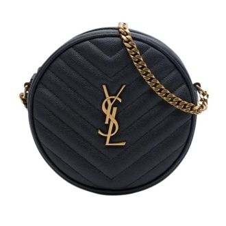 Saint Laurent Pre-owned Grained Quilted Crossbody Bag - - Pre-owned - Damen - Schwarzk - ONE SIZE