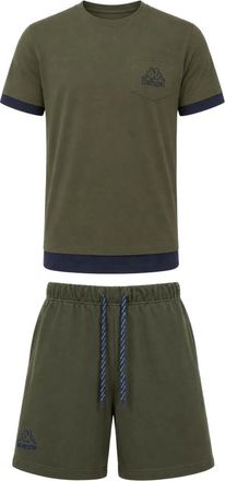 Kappa Homme, Sport, Vert, Taille: 2XL T-shirt + Short