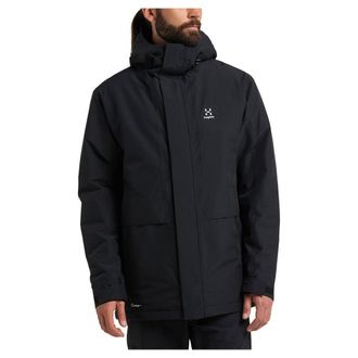 Haglöfs Haglofs Salix Proof Mimic Parka Jacke, True Black, XL für Herren, True Black, XL