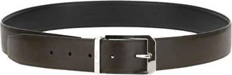 Ermenegildo Zegna Ceinture en cuir r&eacute;versible - Homme - Accessoires - Brun - Taille: 90 CM