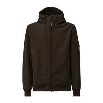C.P. Company Shell-R Kapuzenjacke mit Linsen-Detail - - Jackets - Herren - Schwarzk - S