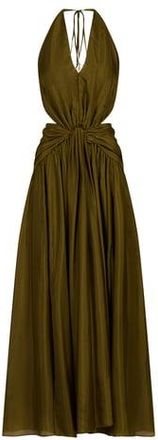 Zimmermann Robe maxi dos nu &agrave; nouer en soie
