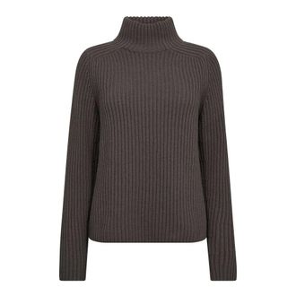 Mos Mosh Hochhalsstrick Falcon - - Knitwear - Damen - Grau - XL