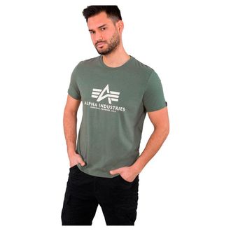 Alpha Industries Alpha Industries Herren Basic T-Shirt, Vintage Green, M