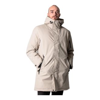 G-Lab Stylische Parka Jacke f&uuml;r Outdoor-Abenteuer - - Coats - Herren - Wei&szlig; - M